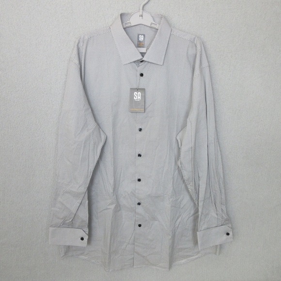 Stacy Adams | Shirts | Stacy Adams Performance Tech Dress Shirt Dot ...